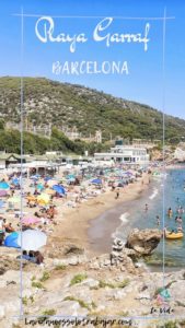 La Playa Garraf y La Cúpula del Garraf, Sitges Barcelona